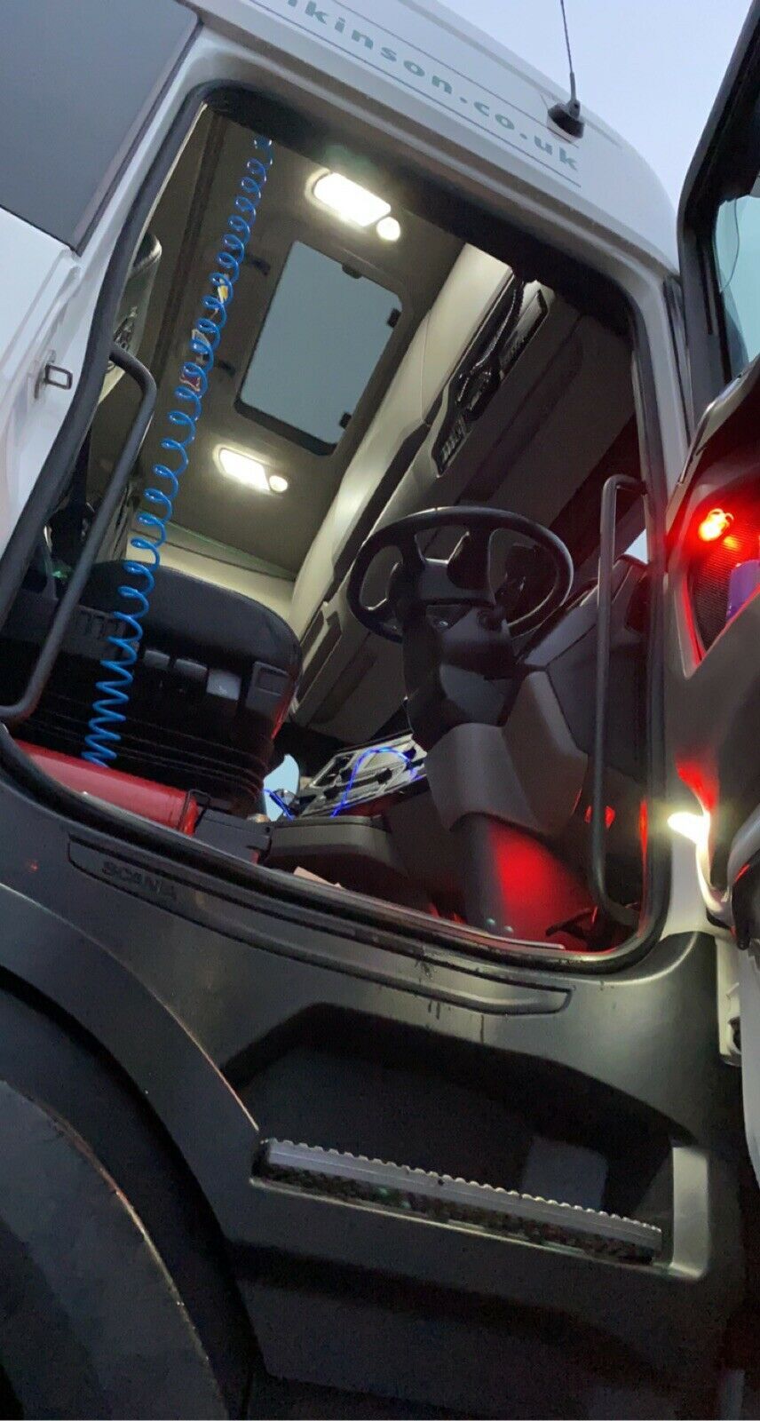 Scania Next Gen interior LED bulb kit truck styling 2017+ R S P G V ...