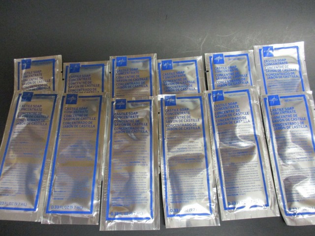 12 Liquid Castile Soap Packets / Best for Soft Soap Enemas / Bag good ...