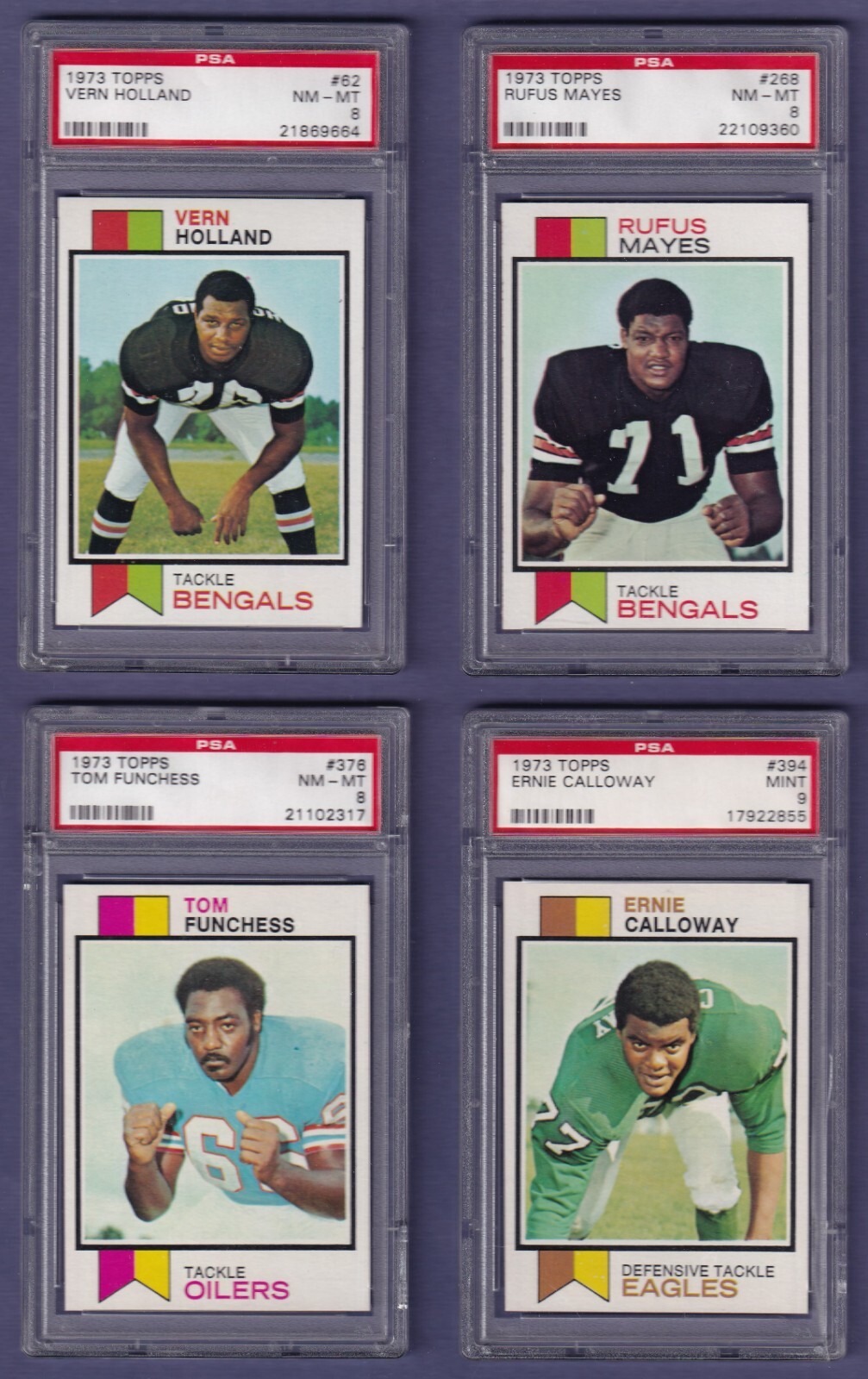 1973 Topps Football PSA 8,9 * You Pick * | eBay