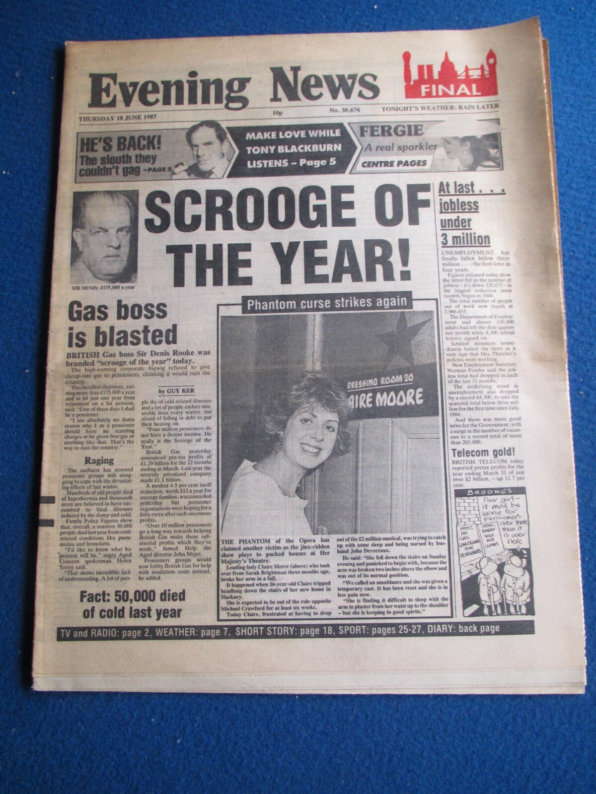 ' Various ' Original Newspapers 80s , 90s & 2000s - Your Birthday ...