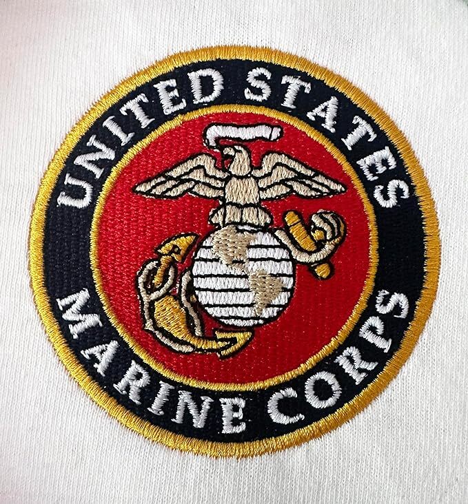 US Marine Corps Embroidered Red Polo Shirt USMC Licensed -All Sizes- | eBay