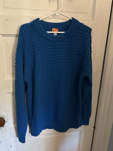 Lego Collection With Target Sweater Blue Limited Edition Brick-Inspired ...