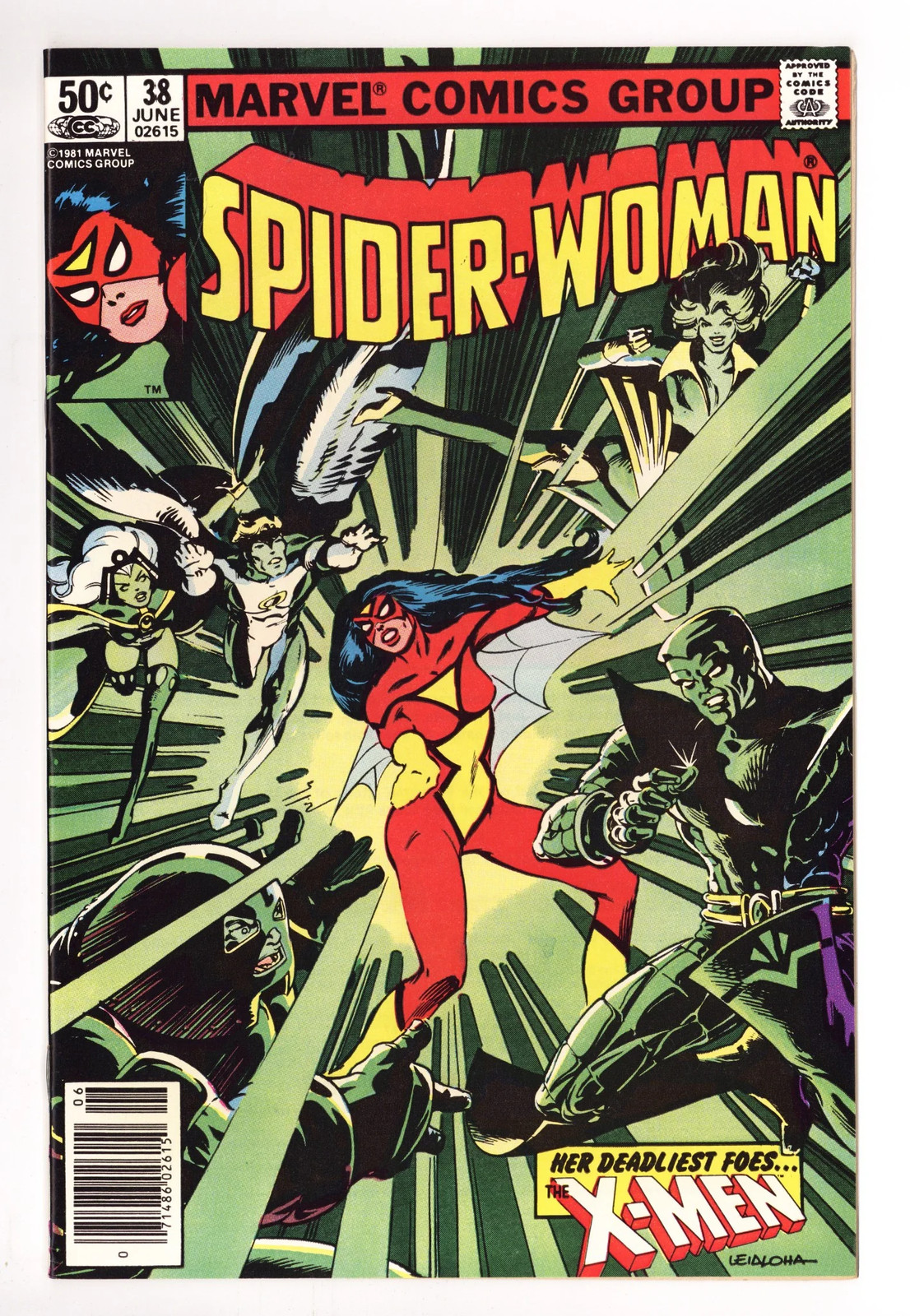 Spider-Woman Vol 1 38 VF+ (8.5) (1981) Newsstand | eBay UK