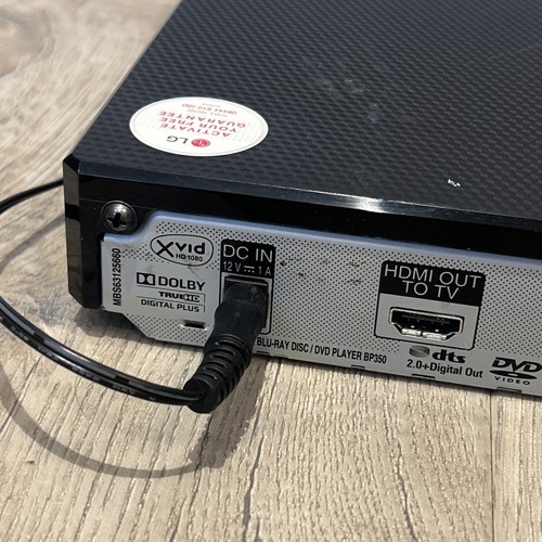 LG BP350 Smart Blu-ray and DVD Player With Built In USB - No Remote ...