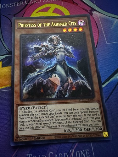 Yu-Gi-Oh! Ashened 13 Card Deck Core Lede, 1st QCR/Super/Common, NM ...