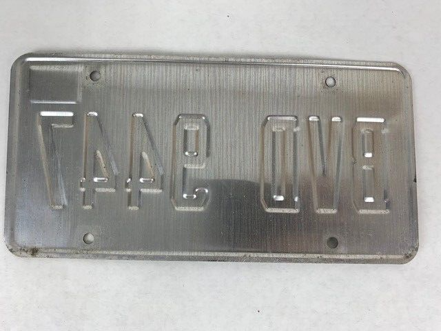 2007 2013 Michigan License Plate White/Blue BVD-9447 Sticker 2016 | eBay