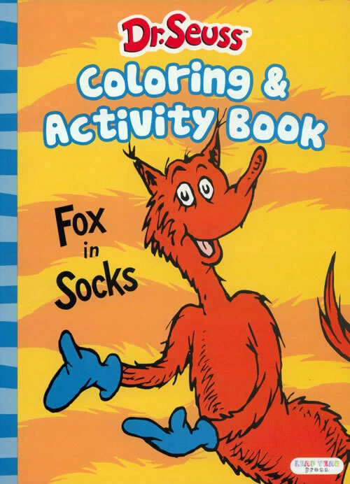 Dr Seuss Fox In Socks Coloring Pages