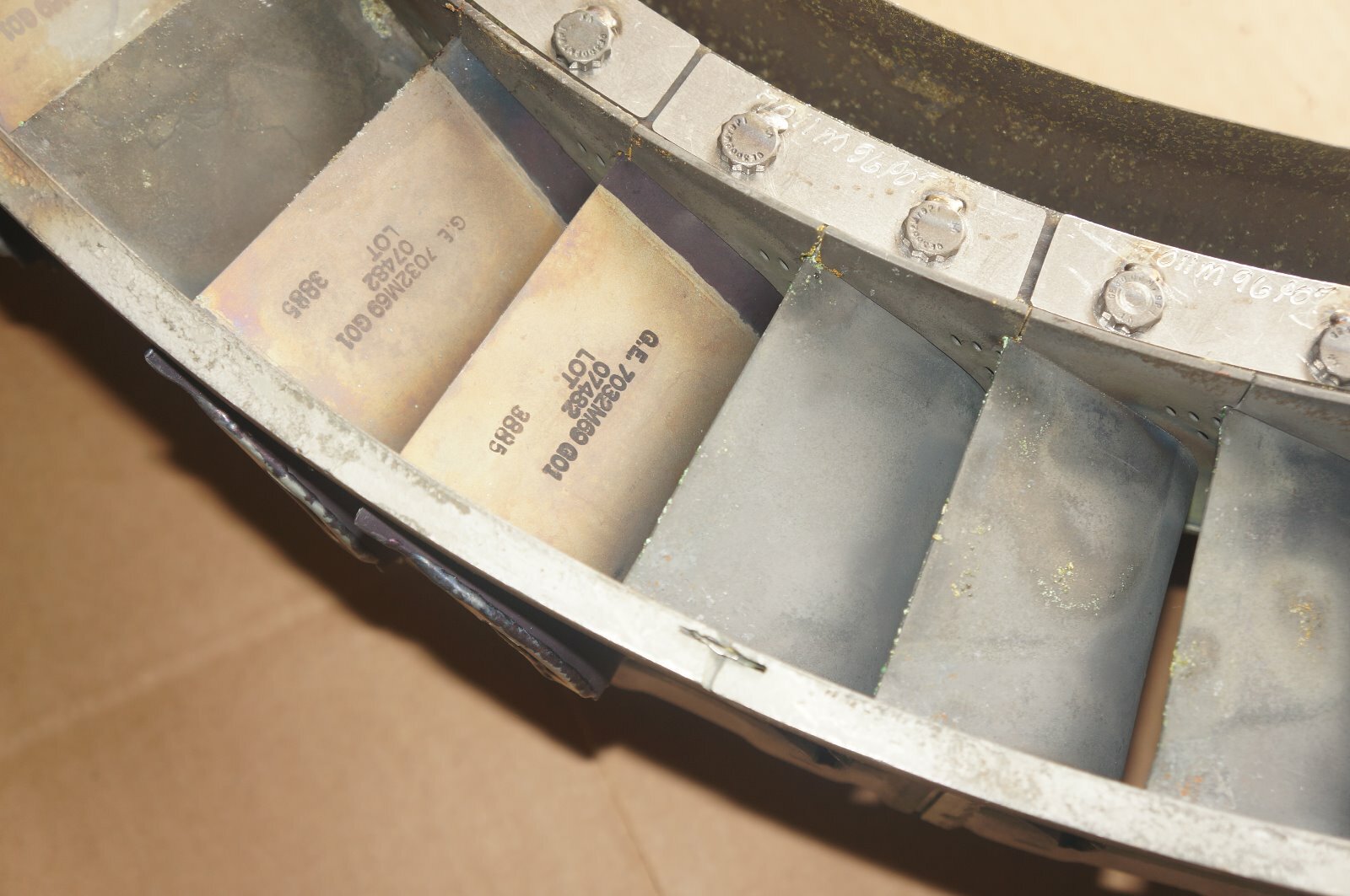 GE J79/LM1500 First tage Turbine Nozzle, P/N 9004M17G28, FSN ...