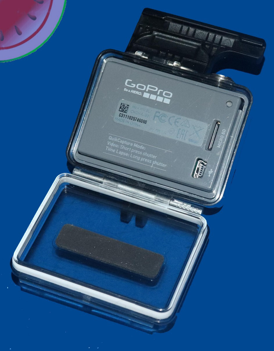Tested GOPRO HERO Action CAMCORDER Model HWBL1 CHDHA-301 W/USB Cable ...