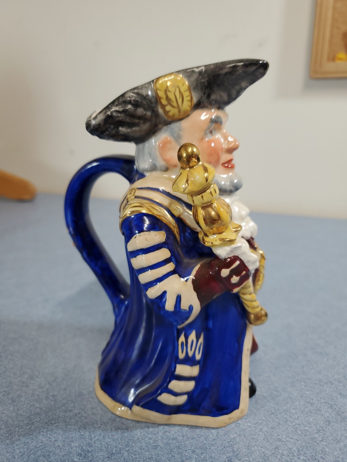 Wedgwood TOBY LORD MAYOR Pitcher--"Ye Olde Town Hall Series. 7.25" High ...