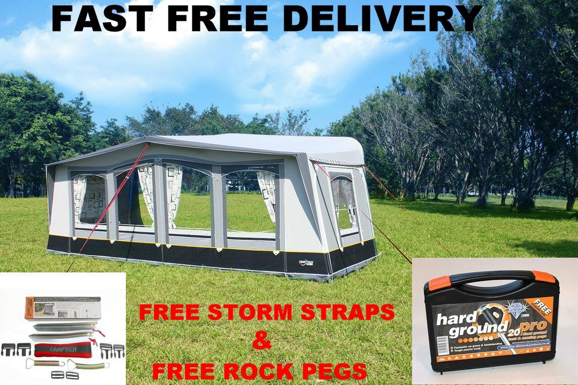 SIZE 16 CAMPTECH ATLANTIS DL ALL SEASON CARAVAN AWNING 1025-1050 1025CM ...