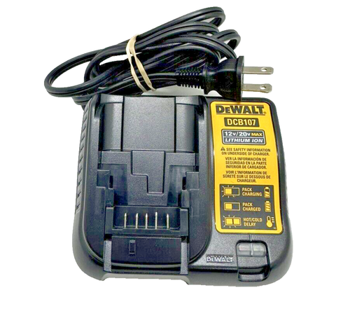 DEWALT DCB107 12V/20V BATTERY CHARGER (CGM027885) 682440191410 | eBay