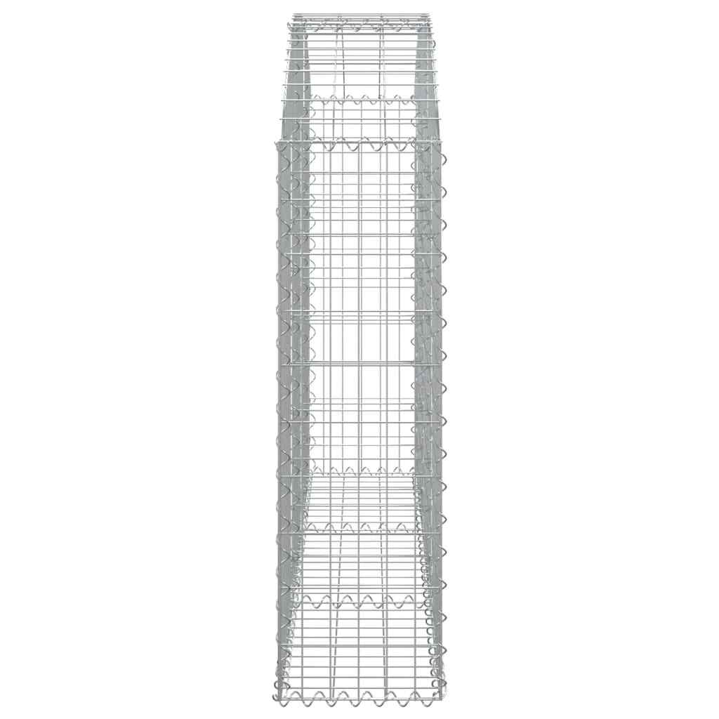 Arched Gabion Basket Galvanized Steel Wall Cage Garden Landscape Fence ...