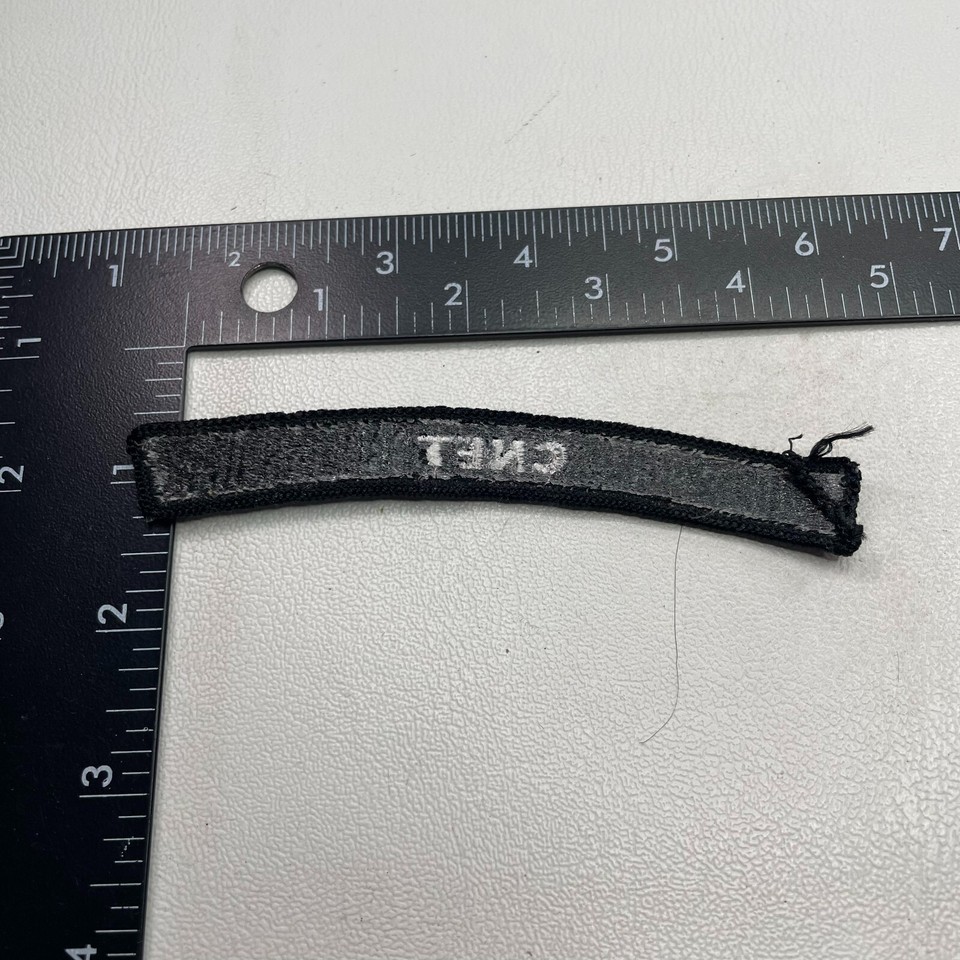 US Navy Commander Naval Education Training Cmd CNET Tab Patch (Rocker ...