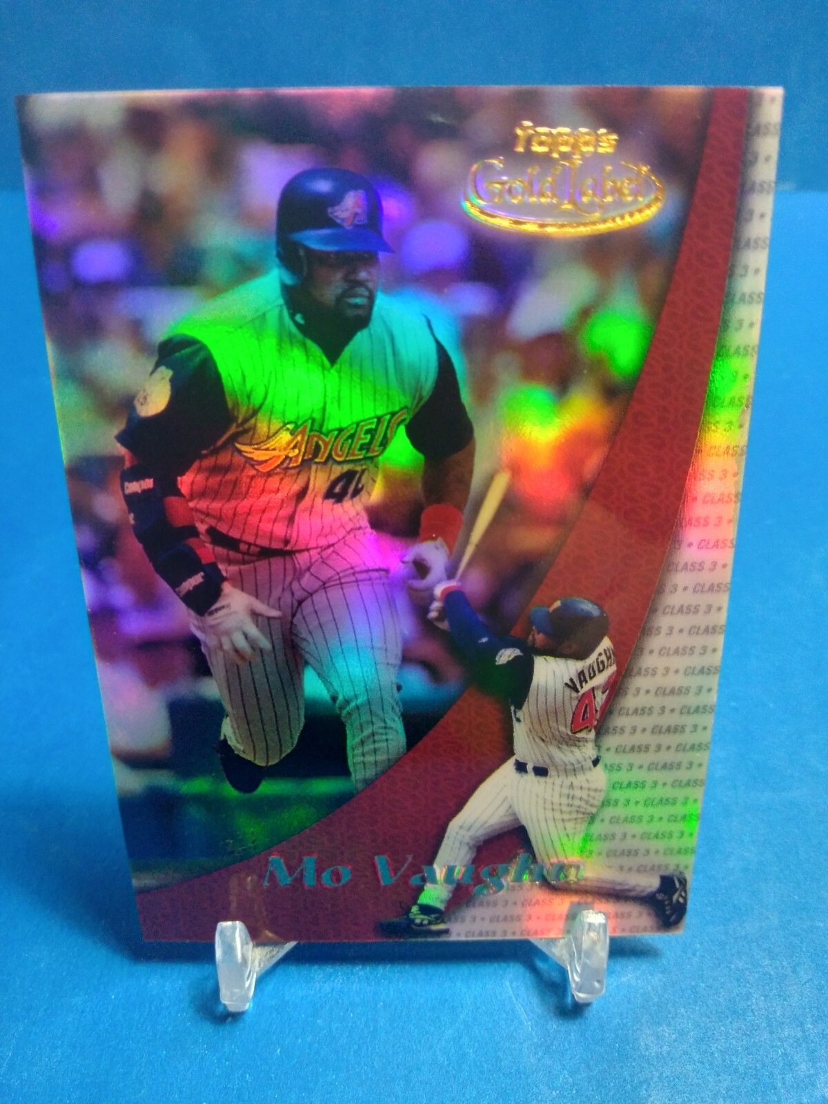 2000 Topps Gold Label Class 3 Anaheim Angels Baseball Card #36 Mo ...