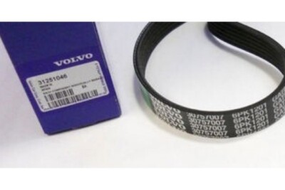 Genuine Volvo Drive Belt 31251046 - Volvo XC90 V70 XC60 S80 XC70 S60 ...