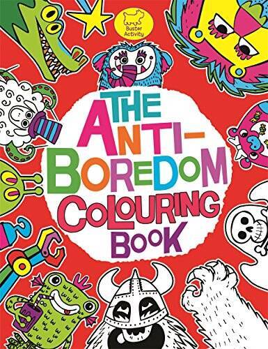 The Anti-Boredom Colouring Book - Paperback By Dickason, Chris - GOOD ...