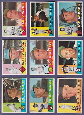 1960 Topps Baseball (1-110) * You Pick * Conditions Listed | eBay