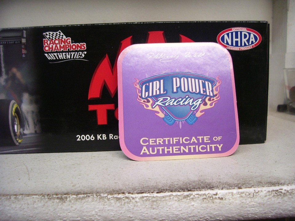 2006 1/24 HILLARY WILL GIRL POWER/KB RACING/ MAC TOOLS NHRA TOP FUEL | eBay