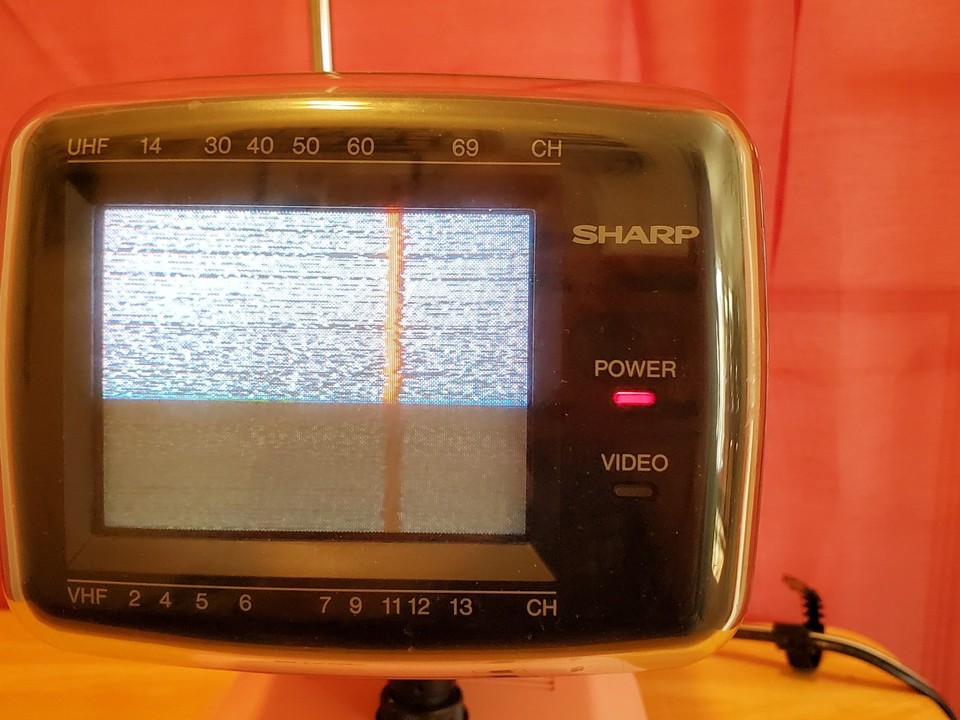 Sharp 3LS36 "Space Age" Vintage TV | eBay