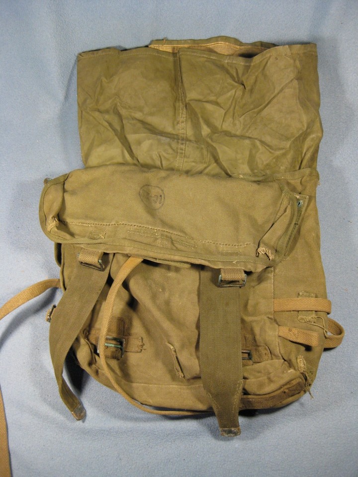 Vintage US.WW2 Era M-1945 Field-Pack Combat OD. Green | eBay