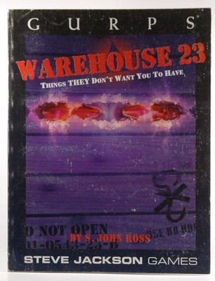 GURPS Warehouse 23 (GURPS: Generic Universal Role Playing System) Ross ...