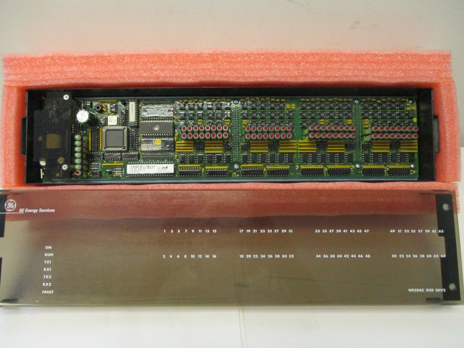 GE ENERGY SERVICES LOGIC PANEL WESDAC D20 SHV2 P/N GE 507-0103-ECC | eBay