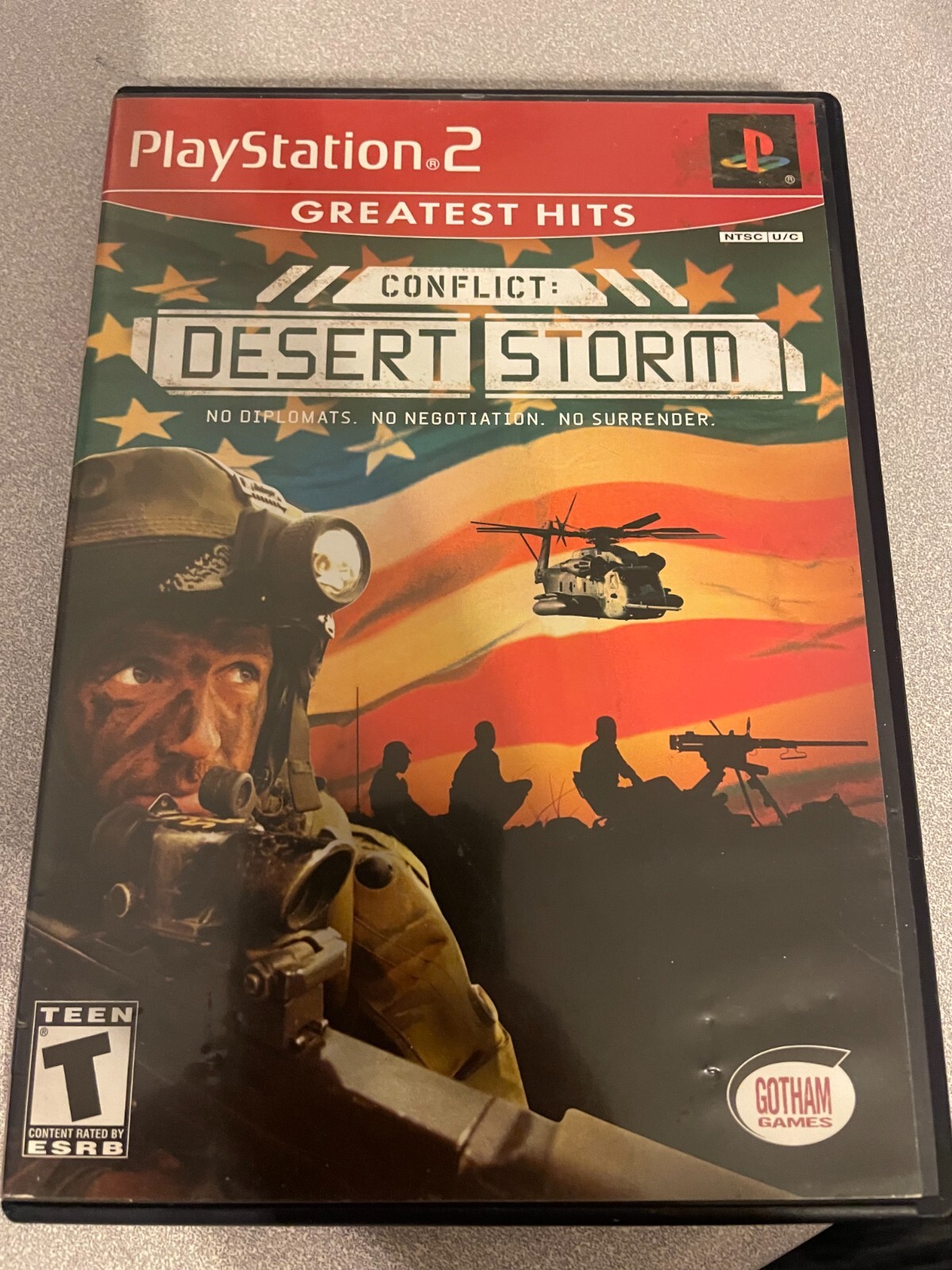 PS2 Playstation Conflict : Desert Storm game ( free shipping to Canada ...