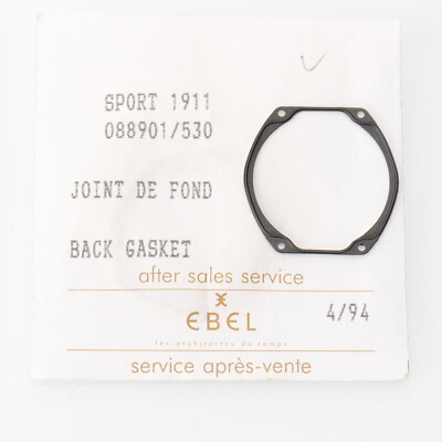 Genuine Ebel Case Back Gasket Authentic New For 1911 Sport Part 088901/ ...