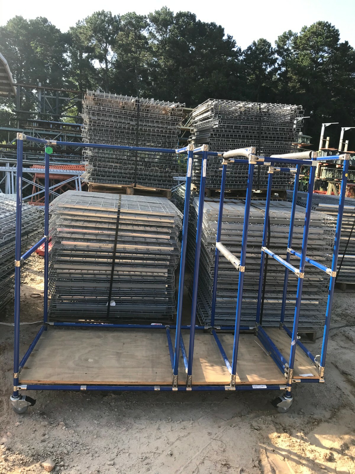 Used Creform Adjustable Modular Material Handling Cart - 74" X 64" X 31 ...