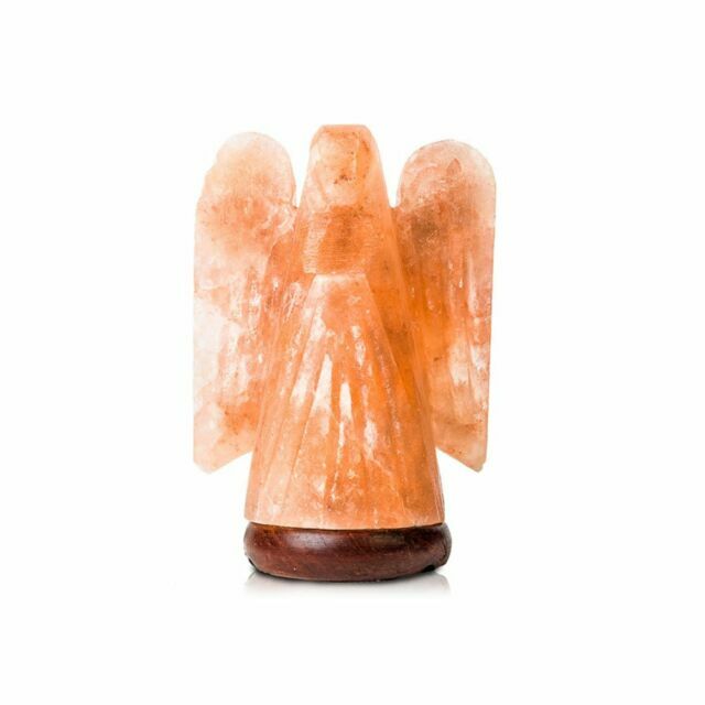 VMInnovations Salacia Himalayan Carved Angel-Shaped Salt Lamp Light ...