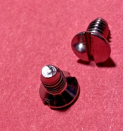 2 Brand New All Metal Needle Plate Screws For Many Sewing Machines ...