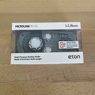 Eton Microlink LL Bean FR170 Multi Purpose Weather Radio Flashlight ...