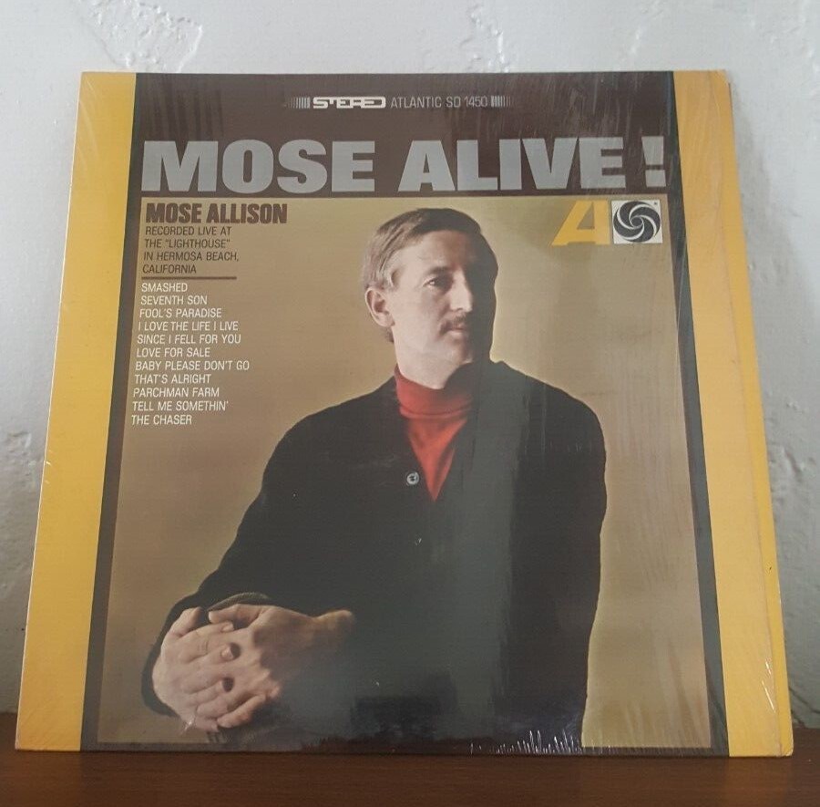 Mose Alive! Mose Allison Vinyl Record (SD1450) 1966 Jazz Piano Hermosa ...