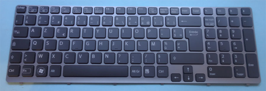 Clavier SONY Vaio SVE1511D1EW SVE151D11L SVE151J13M SVE151 FR Backlit ...