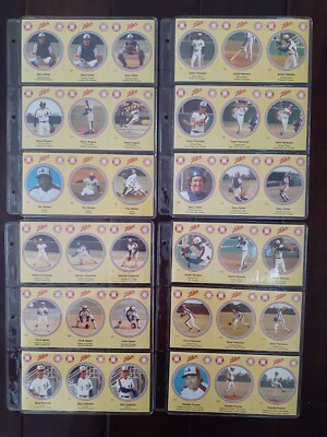 1982 ZELLERS EXPOS PANEL SET RAINES Carter DAWSON Burris ROGERS Speier ...