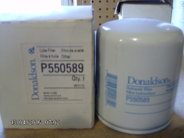 Donaldson P550589 Spin-on Full Flow Lube Filter - Bt8409 57181 Hf28783 ...