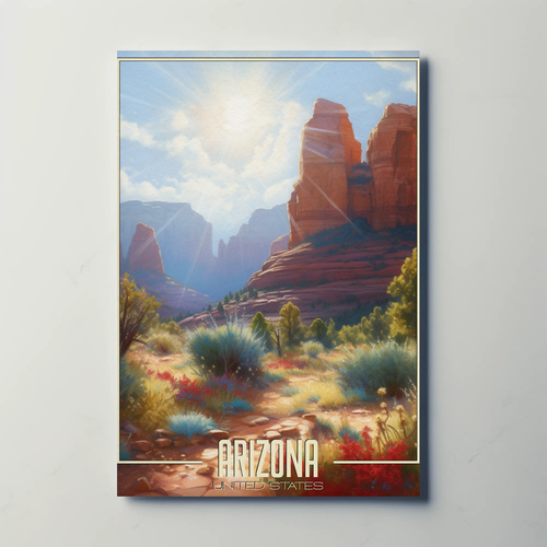 Arizona Vintage Poster | eBay