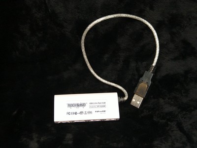 Rock Band USB 2.0 VP-H209B 4-Port Hub PS3 PS4 PS5 Xbox360 Wii Boxed | eBay