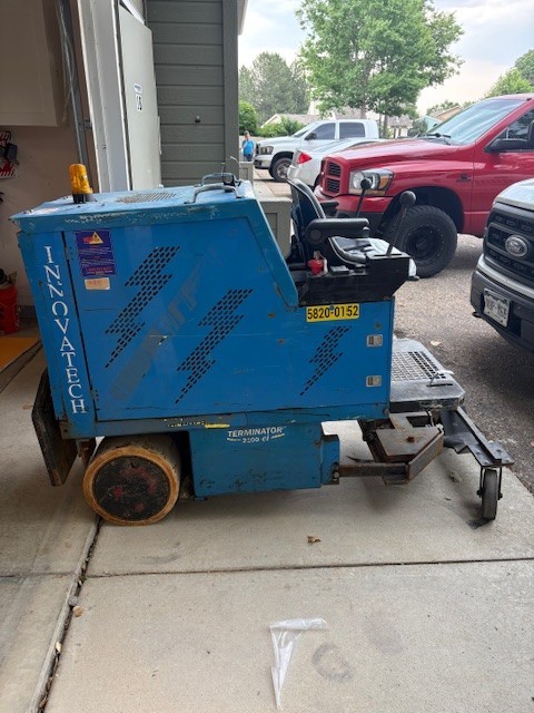 Terminator T2100ei Ride on Floor Scraper | eBay