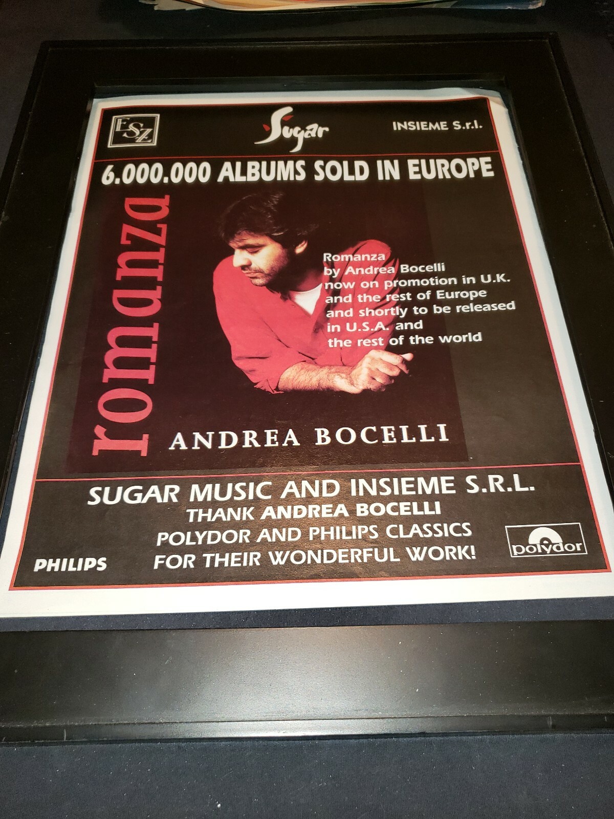 Andrea Bocelli Romanza