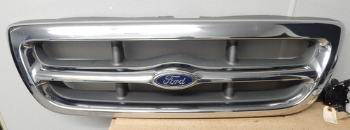 1998-2000 Ford Ranger Grille Chrome Shell, Gray Plastic, inc Ford ...