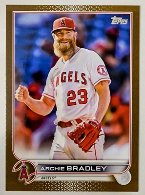 2022 Topps Update Series Archie Bradley US98 Gold 1821/2022 Angels | eBay