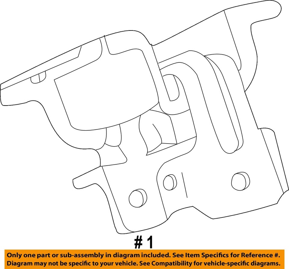 GM OEM 97-20 Avalanche 1500 Engine Engine Trans Mounting-Motor Mount ...