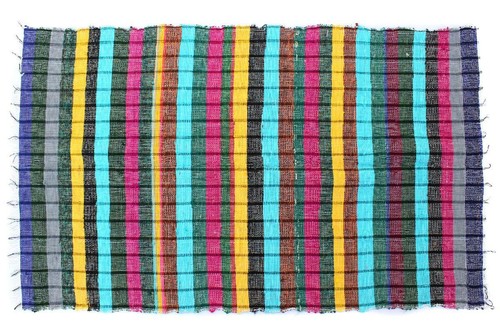 Indian Rectangular Creatively Hand Woven Chindi Rag Rug Floor Carpet ...
