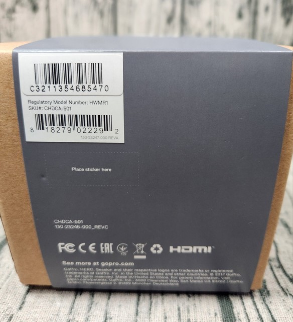 GoPro HERO5 Session 4K HD Action Camera - Black for sale online | eBay