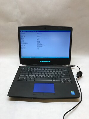 Dell Alienware 14 Laptop 14" Intel Core i7-4700MQ 8GB RAM NVIDIA GT ...