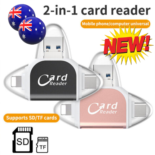 Multiport Adapter Multi Port 4in1 SD/TF Universal Card Reader Memory ...