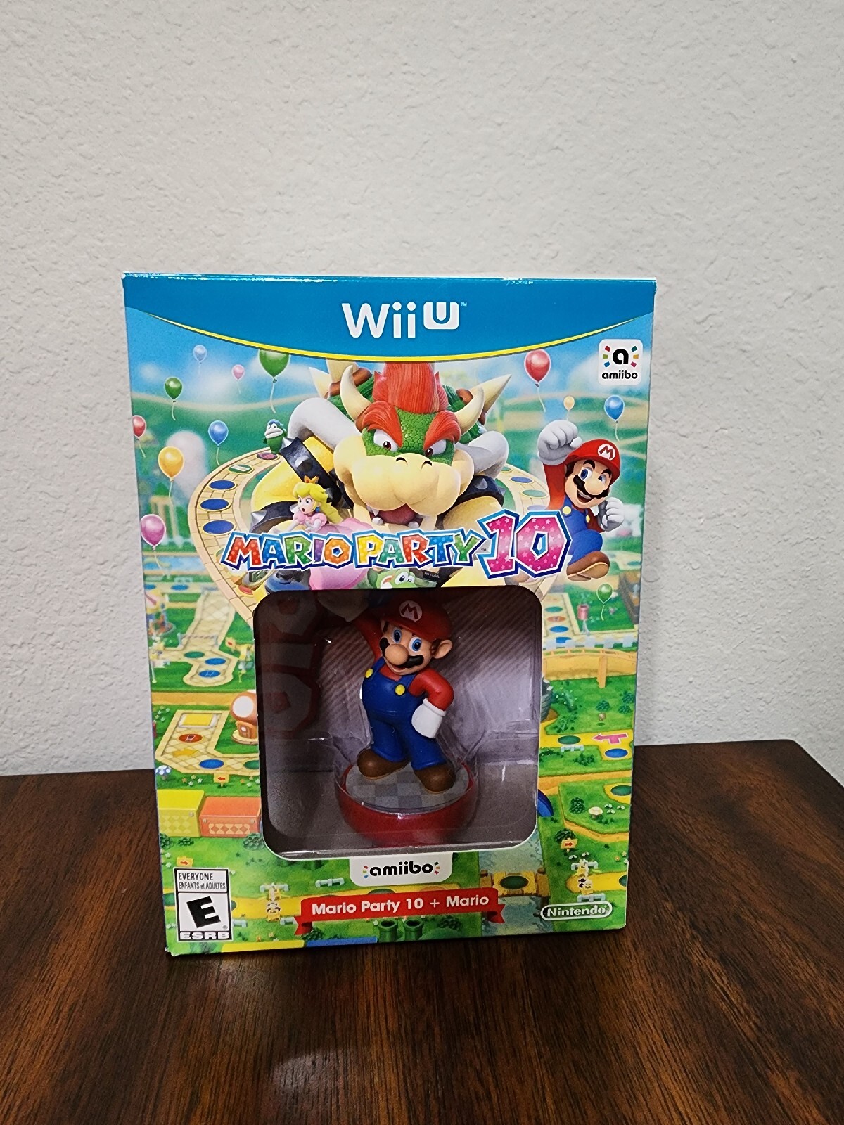 Mario Party 10 (Nintendo Wii U, 2015) W/ Mario Amiibo Bundle ...