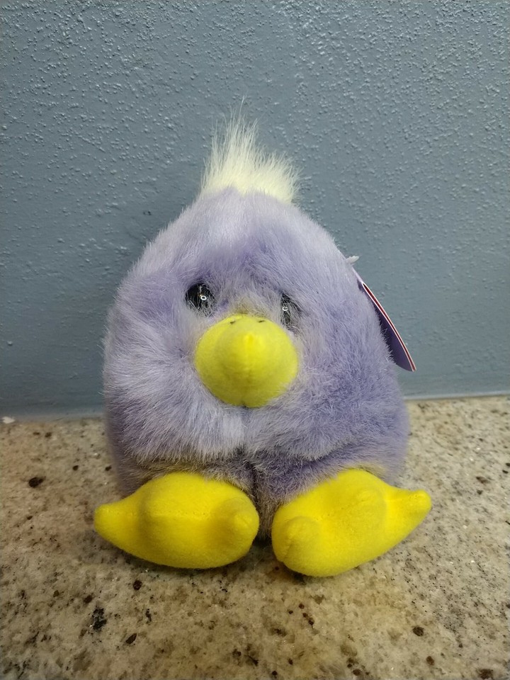 Vintage Swibco Puffkins Chickity The Easter Chick Stuffed Plush new ...